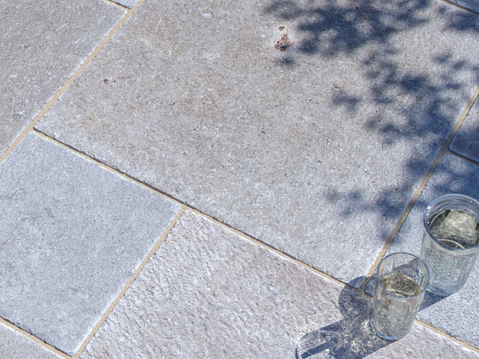 Kalksteinplatten - Camino Grey | stonenaturelle